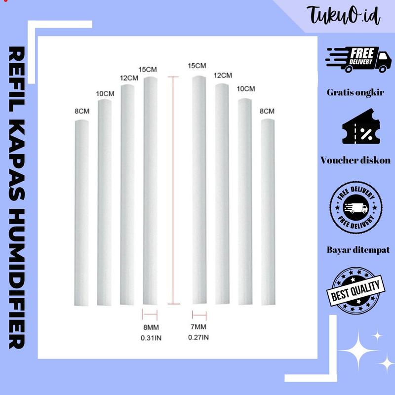 Kapas Penyaring Humidifier Semua Ukuran Cotton Refil Diffuse - Shop ...