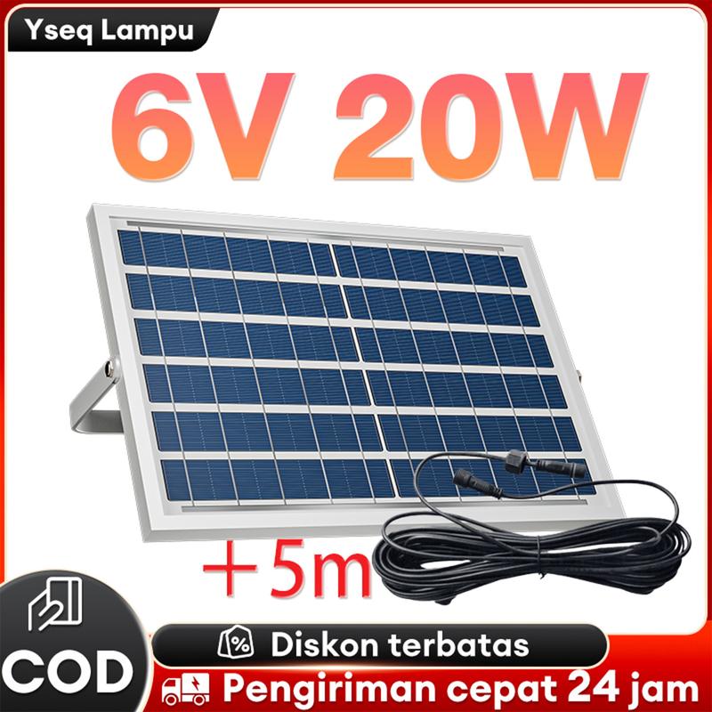 【Garansi 10 tahun】 solar panel 20W Papan solar solar cell panel - Shop ...