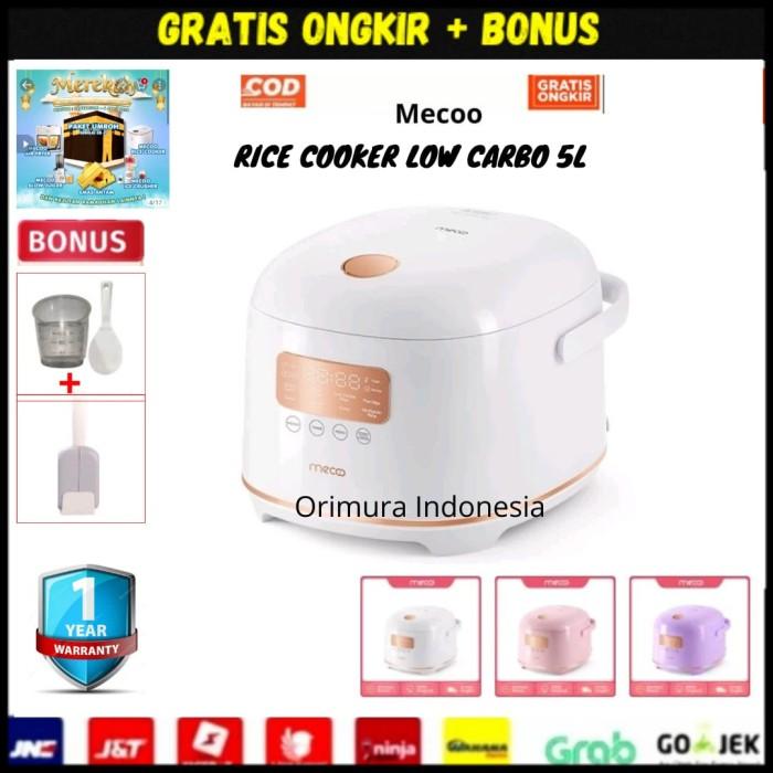 Mecoo Rice Cooker Digital 5L 1.8L - Low Carbo Rice Cooker - Less - Shop ...
