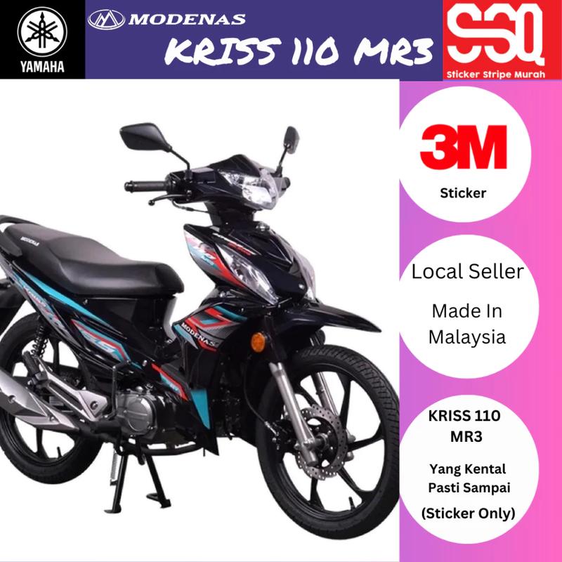 High Quality AAA Premium Sticker Stripe Modenas Kriss 110 MR3 Disk 2021 ...