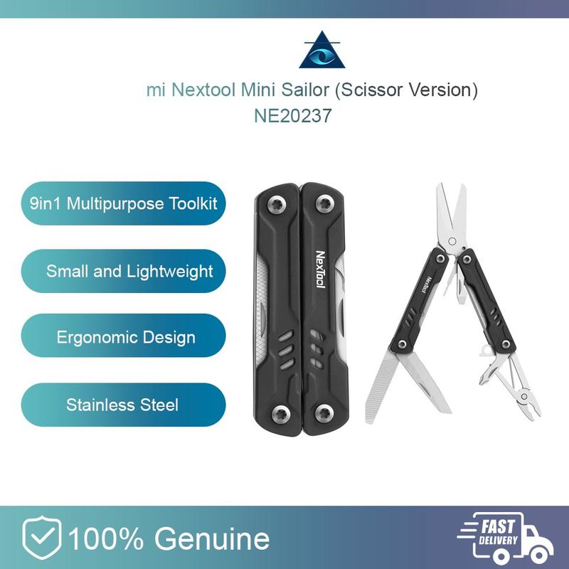 Mi Nextool Mini Sailor Scissor Version 9in1 Multipurpose Toolkit ...