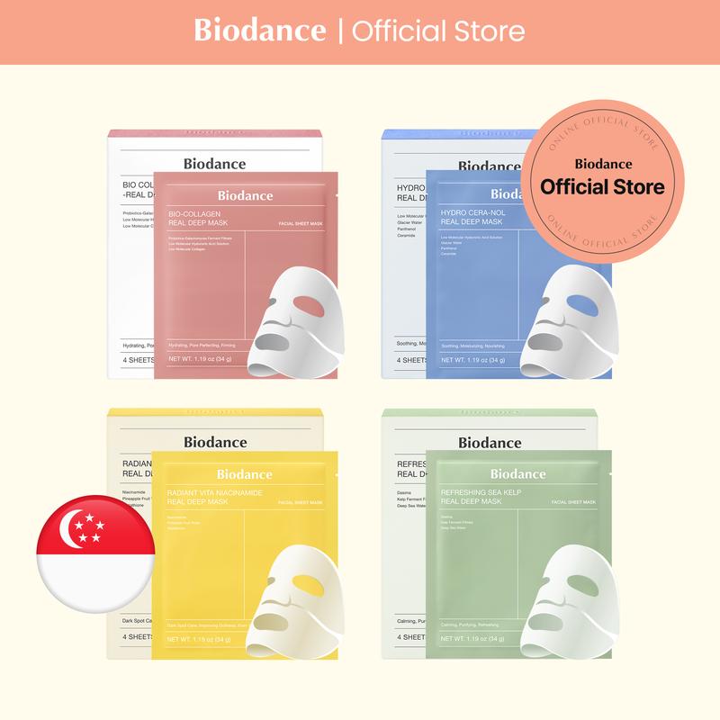 [Biodance Official] Biodance Real Deep Mask Set 4pcs – Firming ...