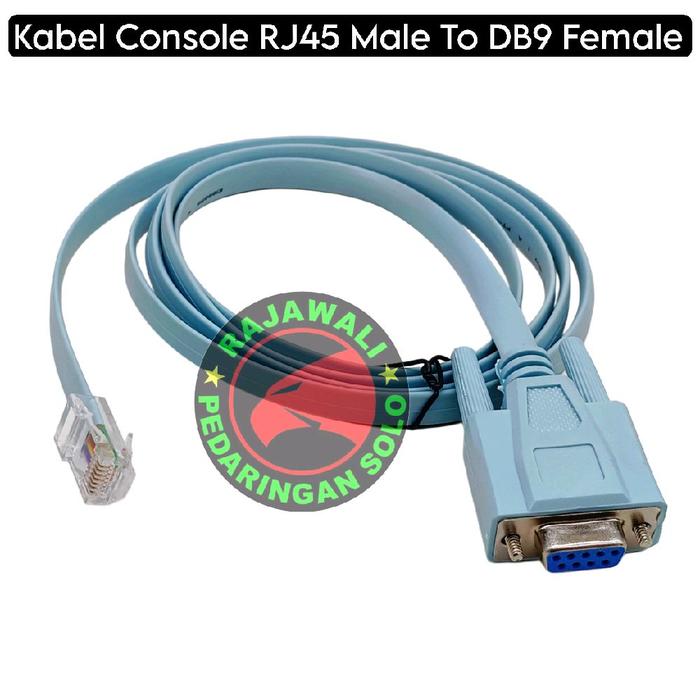 Jual Kabel Console RJ45 Male to DB9 Female | Kabel Konfigurasi Router ...