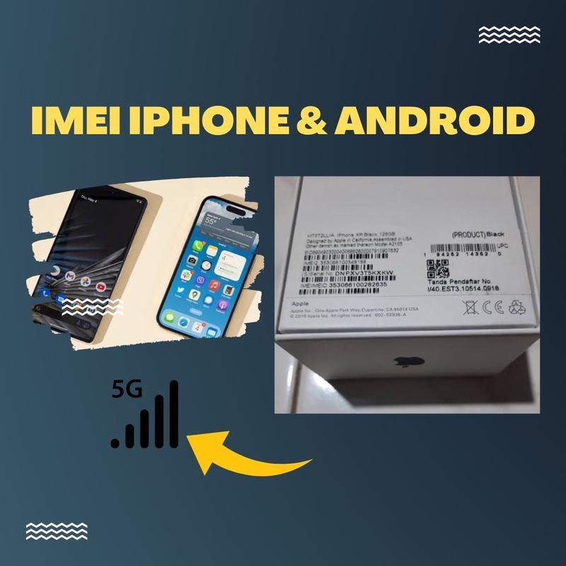 Imei Hp iPhone & Android Ex Inter - Shop | Tokopedia