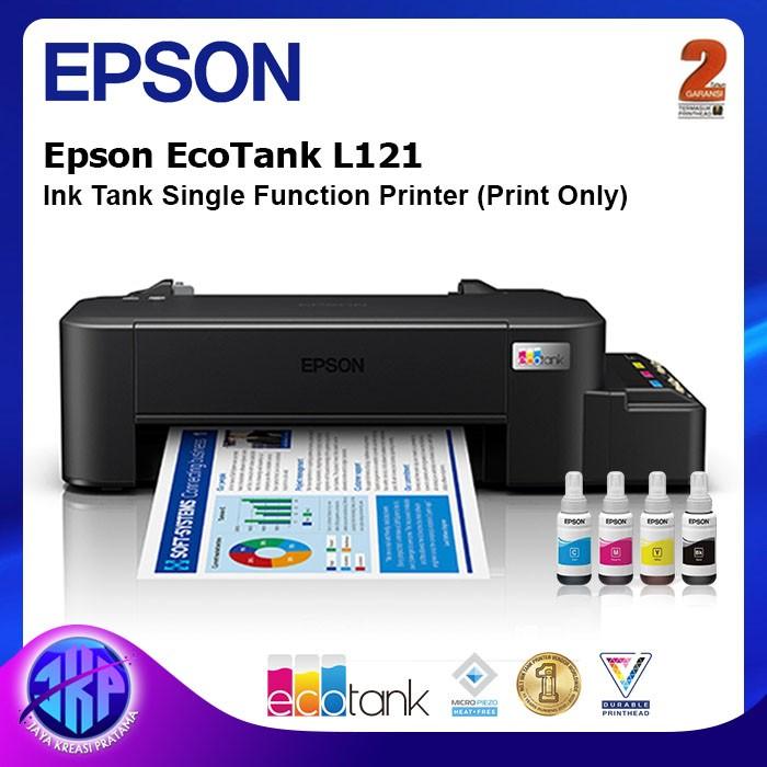 Jual Epson L121 Ink Tank Single Function Printer (Print Only) - Jakarta ...