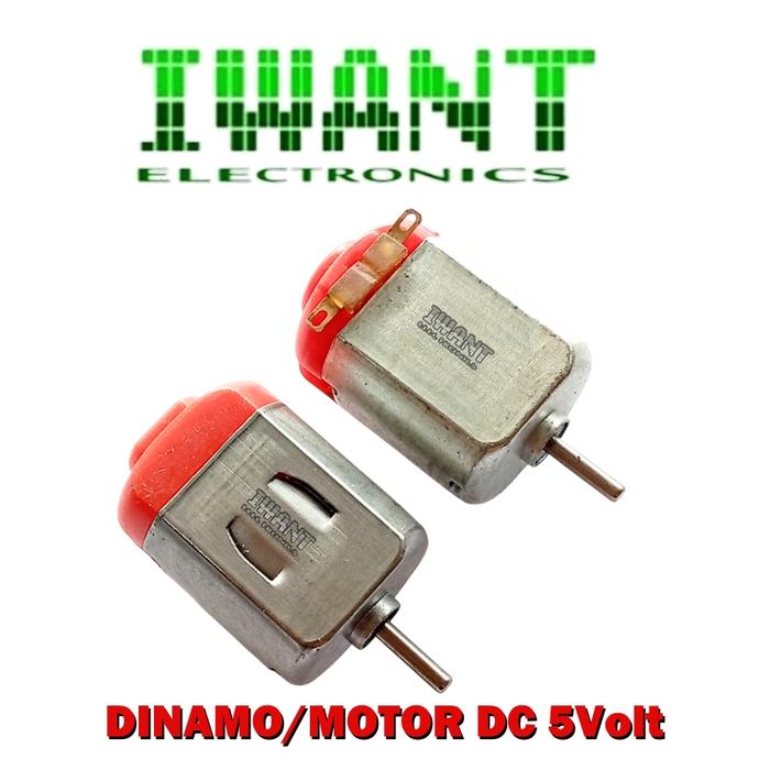 Jual DINAMO MOTOR DC 3V - 5V MINI MOTOR DC 3 VOLT - 5 VOLT TAMIYA ROBOT ...