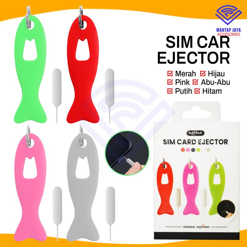 [COD] NANVAN NVN-SC01 TEMPAT SIMPAN TUSUKAN JARUM SIM CARD EJECTOR ...