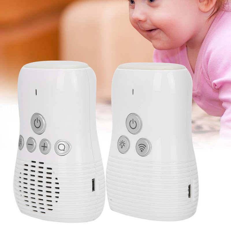 2.4GHz Baby Audio Monitor Two-Way Talk Infant Intercom Wireless ...