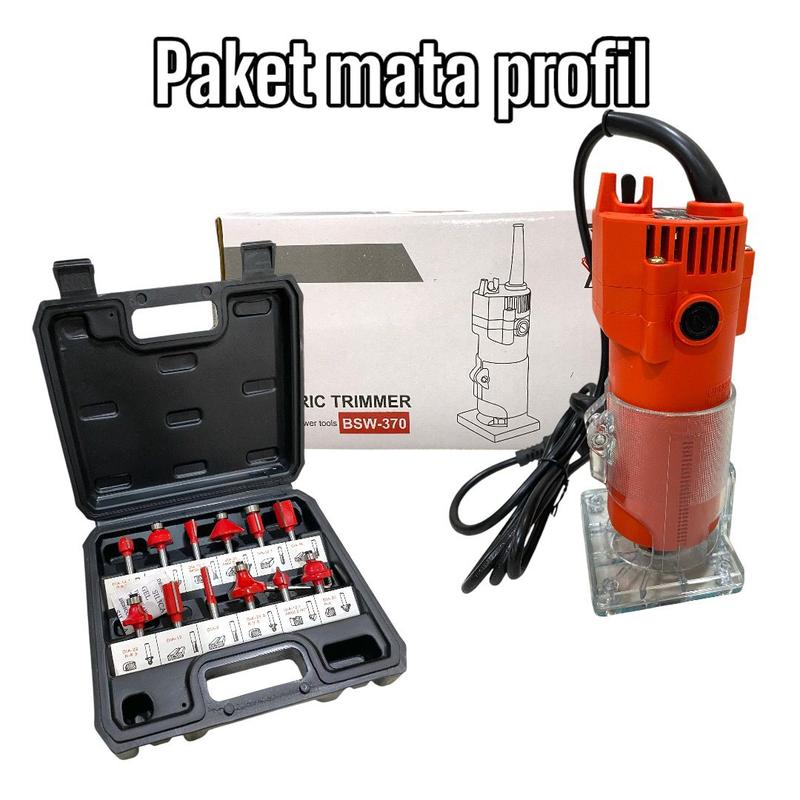 Paket Mesin Trimer Trex+ Mata Trimer T-Rex Mesin Propil Kayu - Shop ...