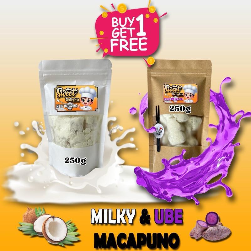 Buy 1 Get 1 Free Milky Macapuno with Milky Ube halaya (250g - TikTok ...