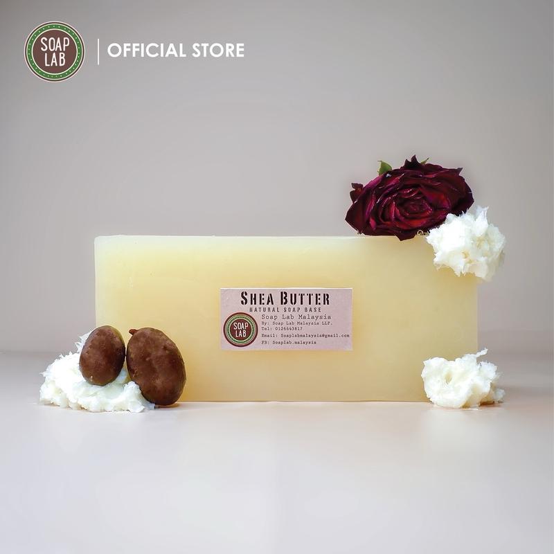 Soap Lab's Natural Shea Butter Soap Base (Detergent [SLS/SLES] Free,100 ...