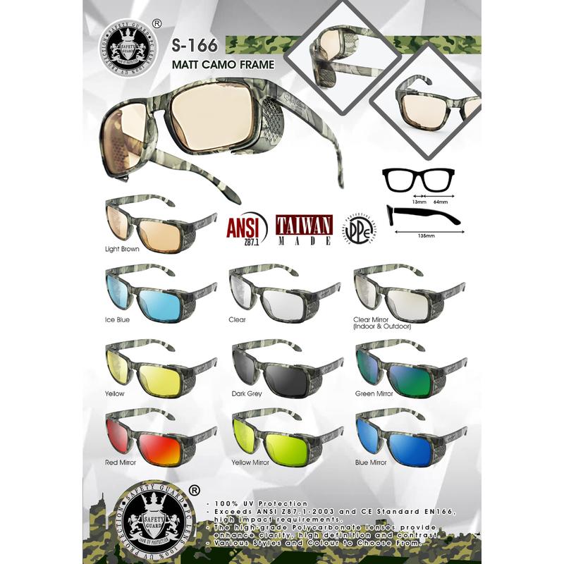 SAFETY GUARD S-166 SAFETY GLASSES [SIRIM] EYE PROTECTION - - TikTok ...