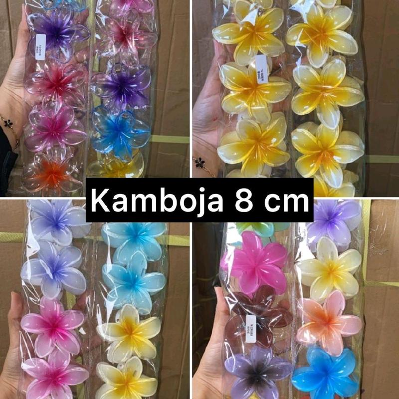 12 PCS JEPIT RAMBUT JEDAI MODEL KAMBOJA PUTIH UKURAN BESAR Clips - Shop ...
