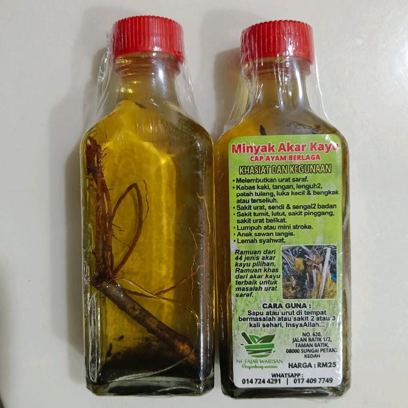 MINYAK AKAR KAYU DUA BOTOL RM30 - TikTok Shop Malaysia