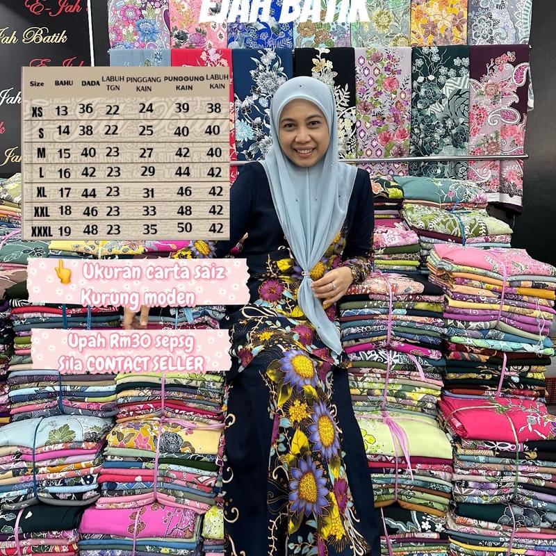 Material cotton viscose BATIK ASLI MALAYSIA(J) - TikTok Shop Malaysia