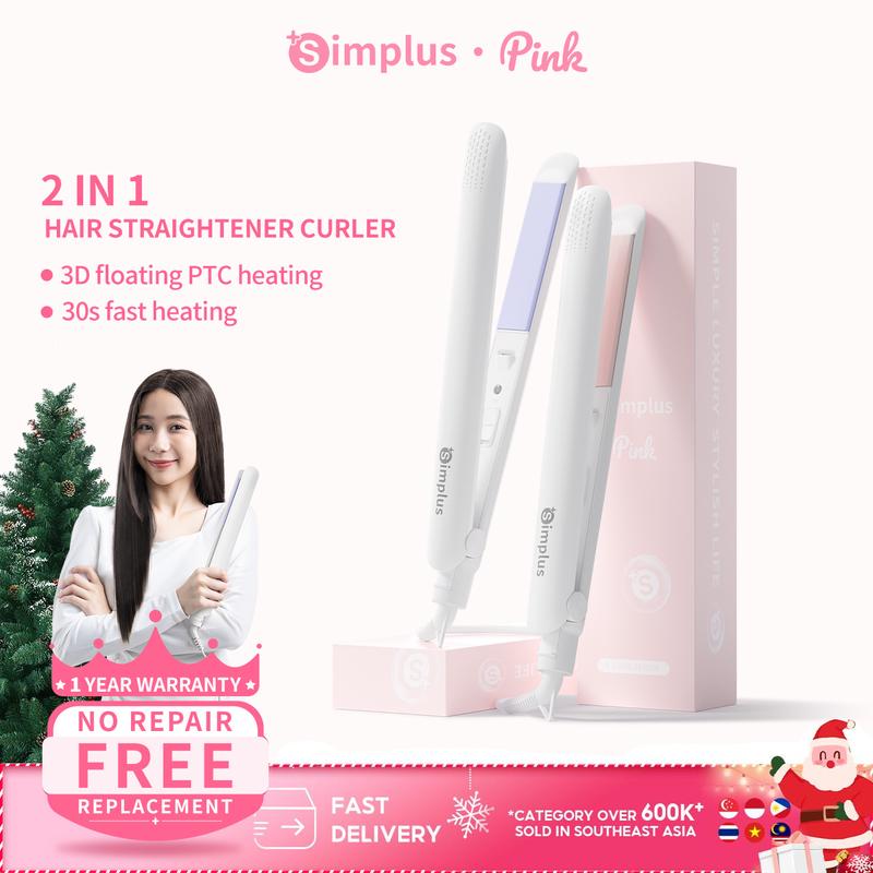 [Hot] Simplus Hair Straightener Rapid Heating Flat Iron Hair - TikTok ...