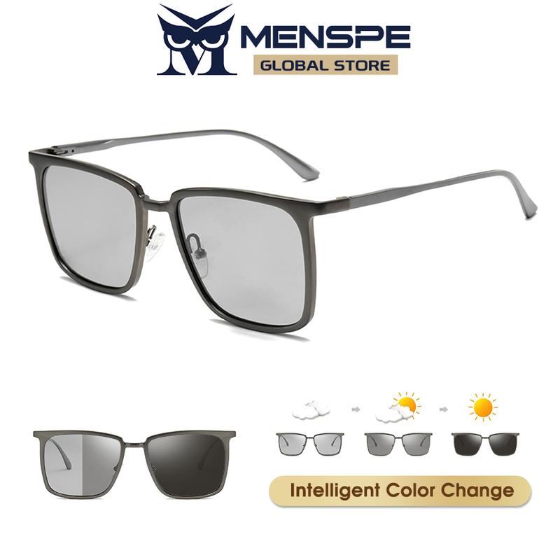 MENSPE Auto Color Changing Sunglasses Photochromic Sunglasse - TikTok ...