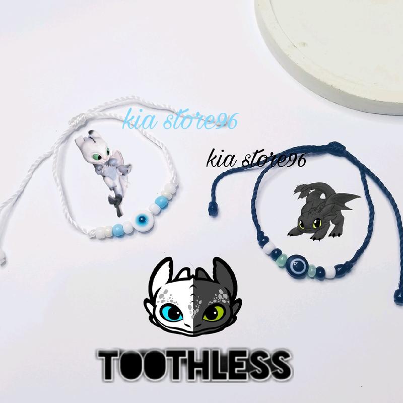 Gelang toothless Tali beads / gelang tali beads Bracelets termurah ...