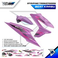 Promo STRIPING TRANSPARAN BEAT KARBU | MOTIF LIMITED | STICKER BAHAN ...