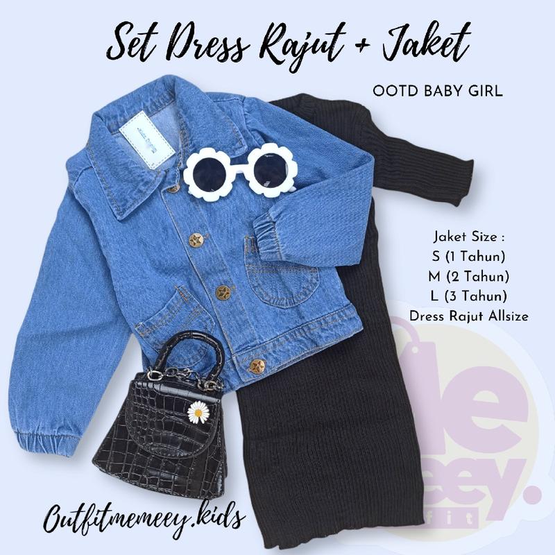 SET DRESS RAJUT + JAKET VINTAGE - Shop | Tokopedia