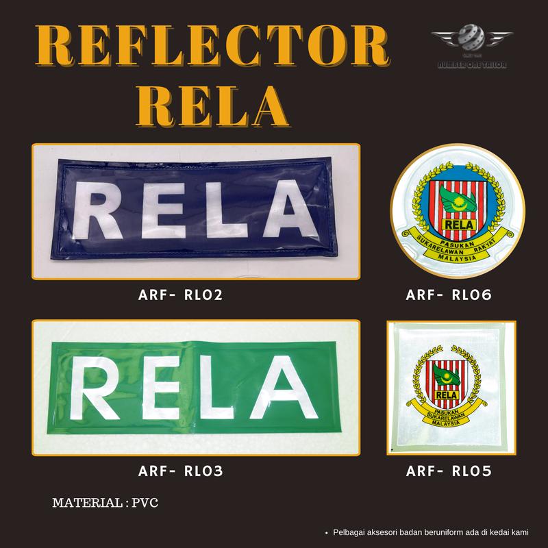NUMBER ONE TAILOR RELA REFLECTOR LOGO AND WORDING - TikTok Shop Malaysia