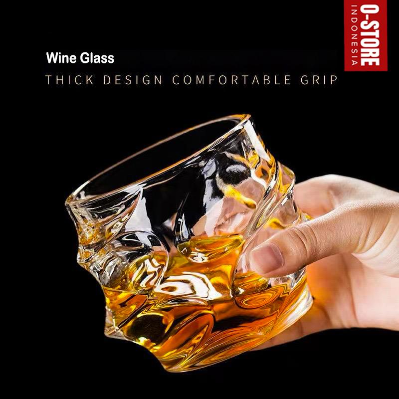 Gelas Wine Kaca Gelas Anggur Aesthetic Souvenir Mug Cangkir Whiskey ...