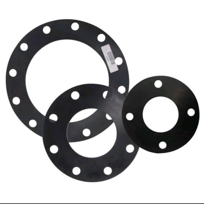 Jual Gasket Karet Rubber NBR Flange ANSI 150 4 inch DN100 Tebal 3mm ...