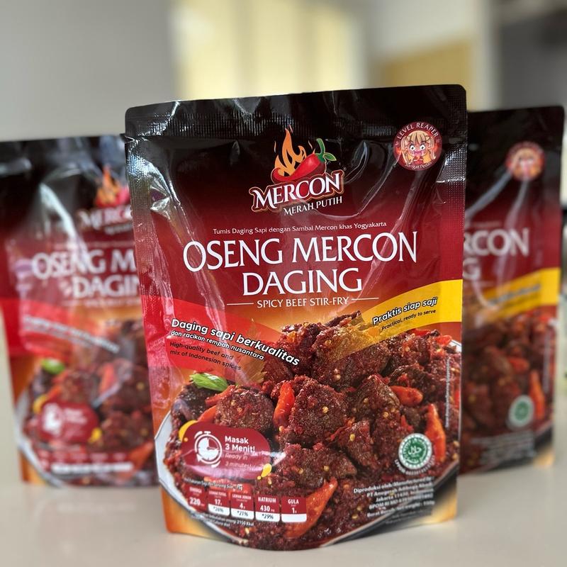 OSENG MERCON DAGING spicy beef stir-fry Foods - TikTok Shop Singapore