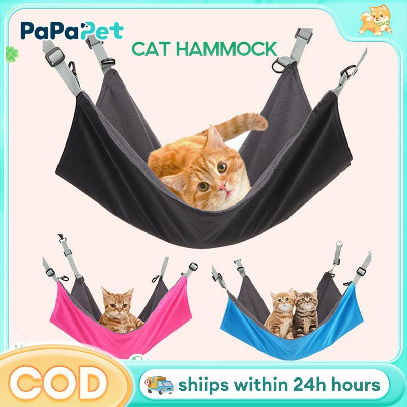 PaPa Pets Cat Hammock Bed - Double Layer Hanging Pet Bed for - TikTok ...