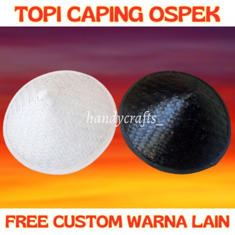 READY Topi caping ospek mahasiswa warna / topi petani warna warni UNS ...