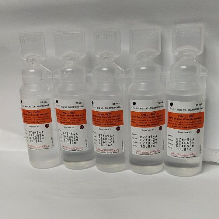 NaCl 0.9% Infus 25 ml Natrium Chloride / Sodium Chloride Larutan Steril ...