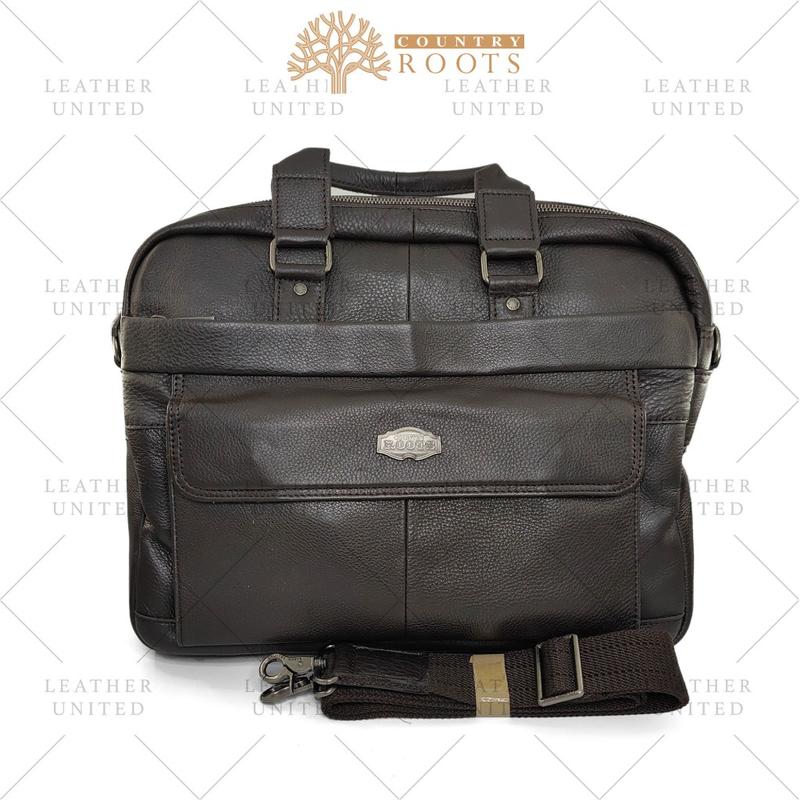 Country Roots Genuine Full Grain With Handle Document Briefcases ...