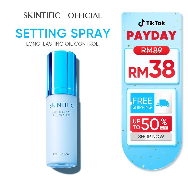 [GX] SKINTIFIC Lock The Look Setting Spray Soft Matte Hydration ...