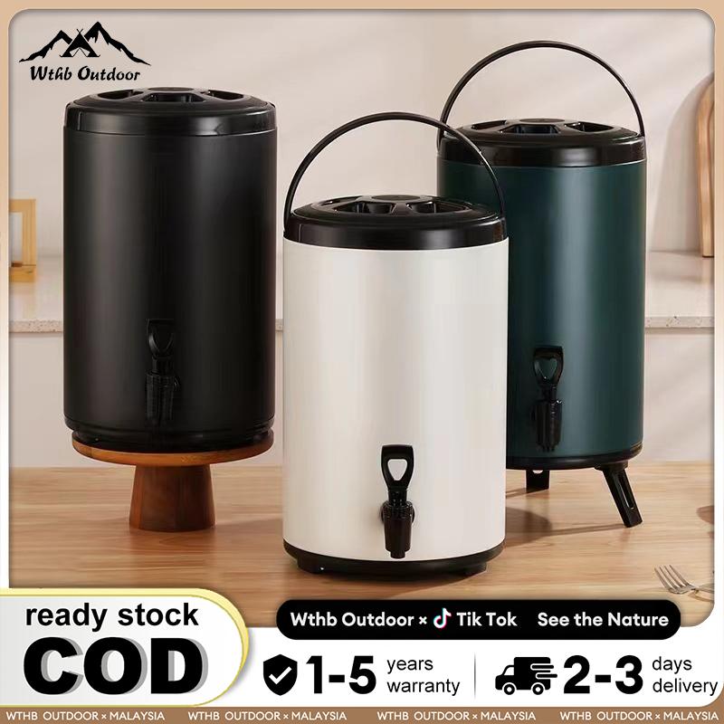 WTHB Stainless Steel Water Bekas Teh Susu Insulated water bucket ...