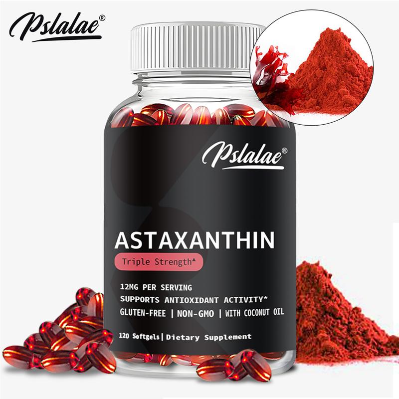 Pslalae - Suplemen Astaxanthin - Kekuatan Tiga Kali Lipat - 12 - Shop ...