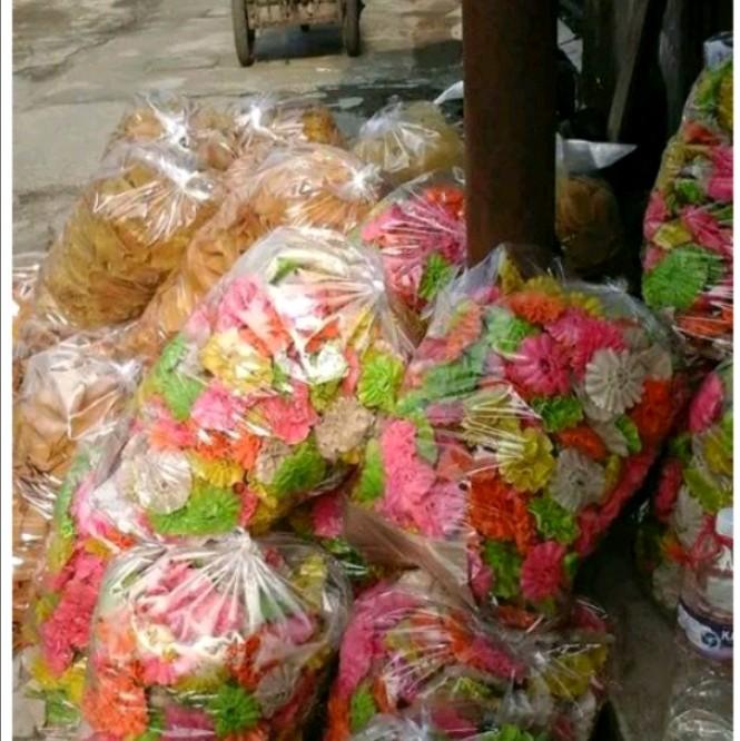 Kerupuk Dapros Kembang Bunga Rose - Shop | Tokopedia