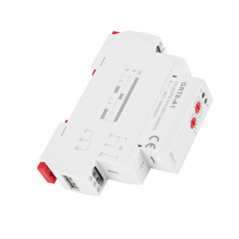 Delay Timer Relay with LED Indicator High Accuracy 0.1s-10d Power ...