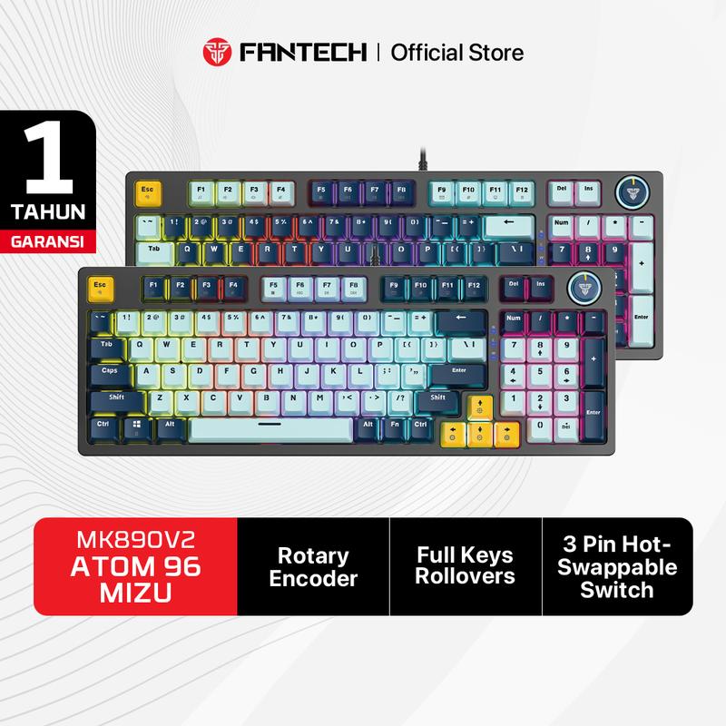 Fantech ATOM MIZU SERIES Keyboard Mechanical Gaming ATOM 63 81 - Shop ...