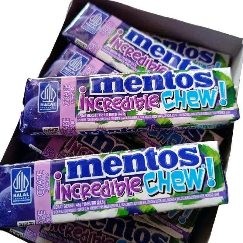 5Pcs Mentos Incredible chew 45gr - Shop | Tokopedia