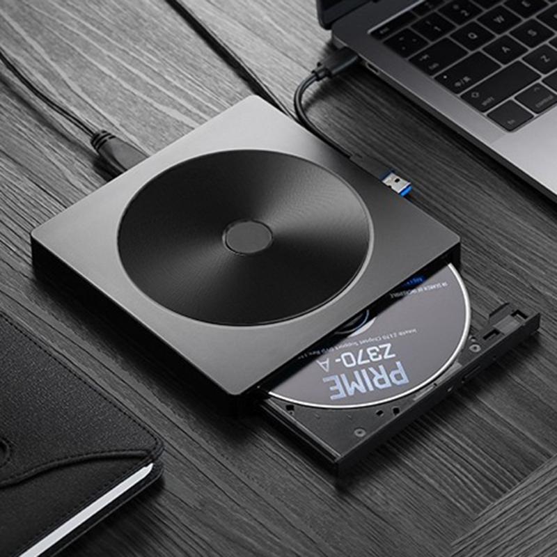seruffmb ROM Drive USB 30 ABS DVD-ROM Drive Computer ROM External ...