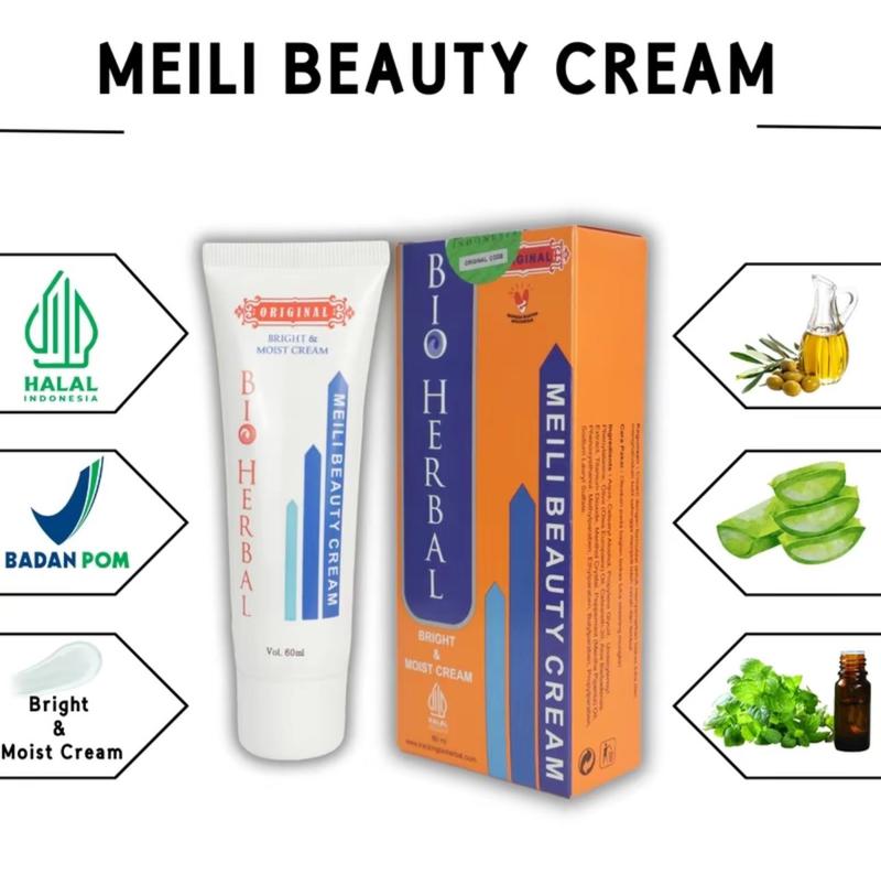 MEILI BEAUTY CREAM BIO HERBAL CREAM PENGHILANG BEKAS LUKA DA - Shop ...
