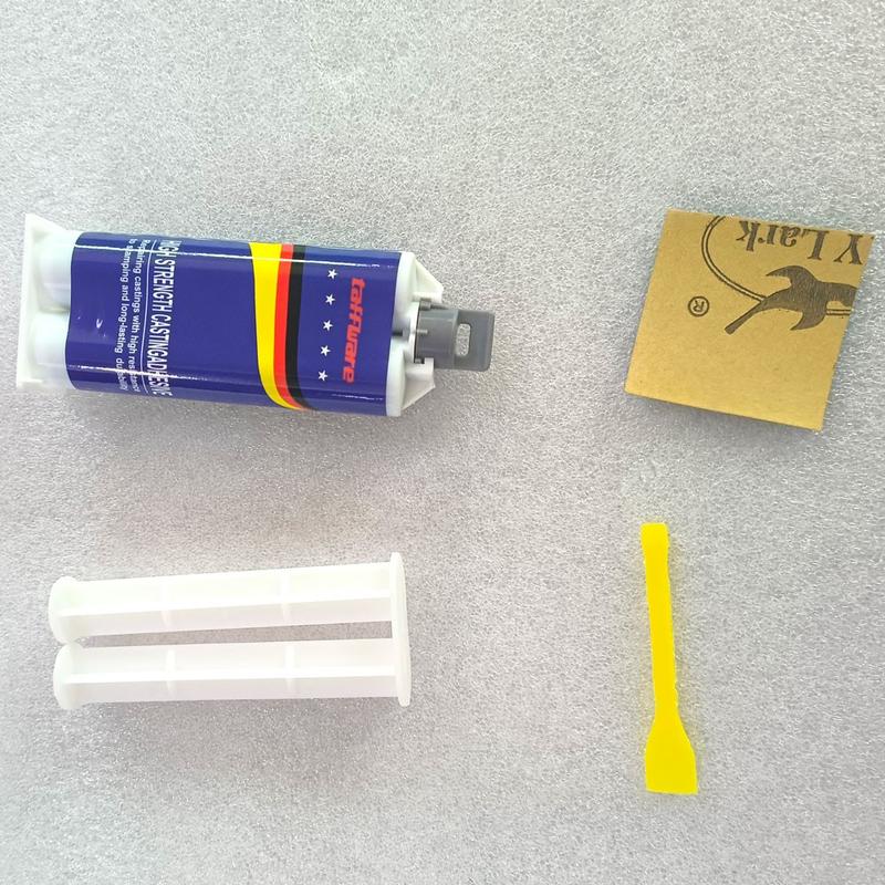 Taffware Lem Besi Tahan Panas Glue Adhesive Industrial AB 50ml - 8896 ...