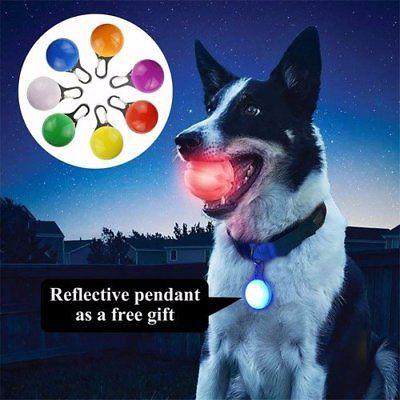 Safety Multipurpose Clip On LED Light Dog Collar Waterproof Weather ...