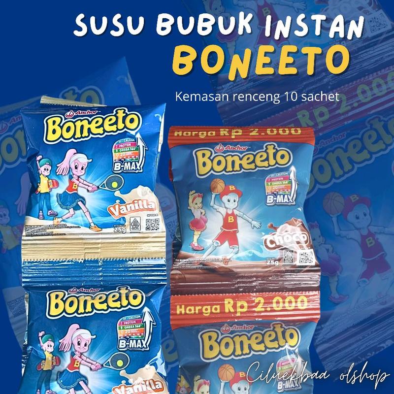 Susu Instan Boneeto 25 Gram Susu Bubuk Dairy Milk Susu Anak - Shop ...
