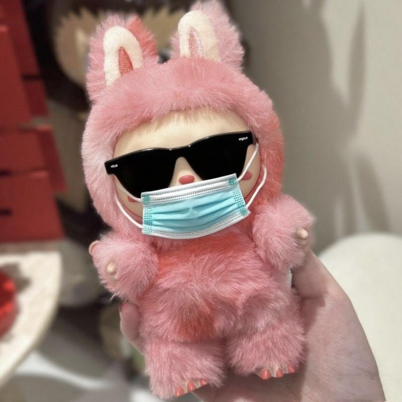labu bu V3 Mainan Boneka, Vinil Macaroon, Kotak Buta Mewah, Kotak ...