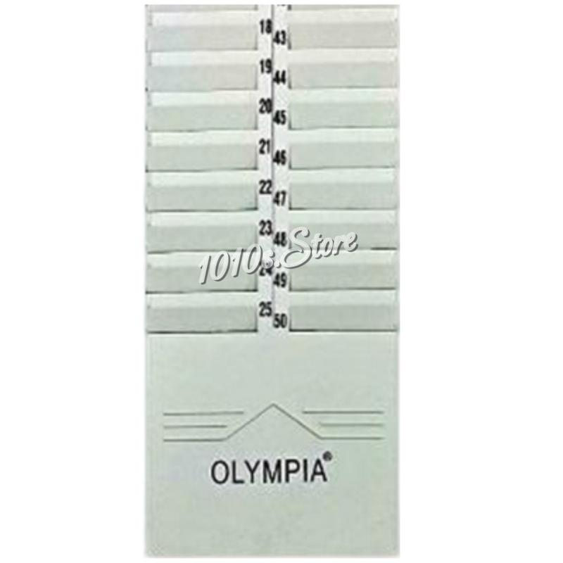 PUNCH CARD RACK 50 SLOT OLYMPIA/PUNCH CARD HOLDER - TikTok Shop Malaysia