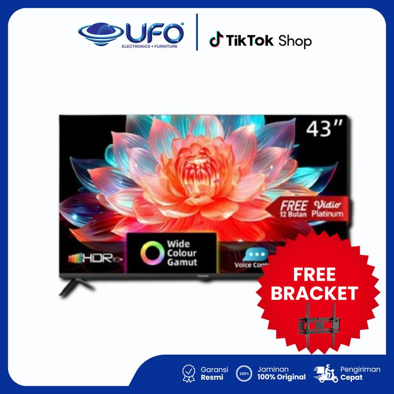 Changhong QLED 2K 43 Inch Smart Google TV L43QCN1 - Shop | Tokopedia