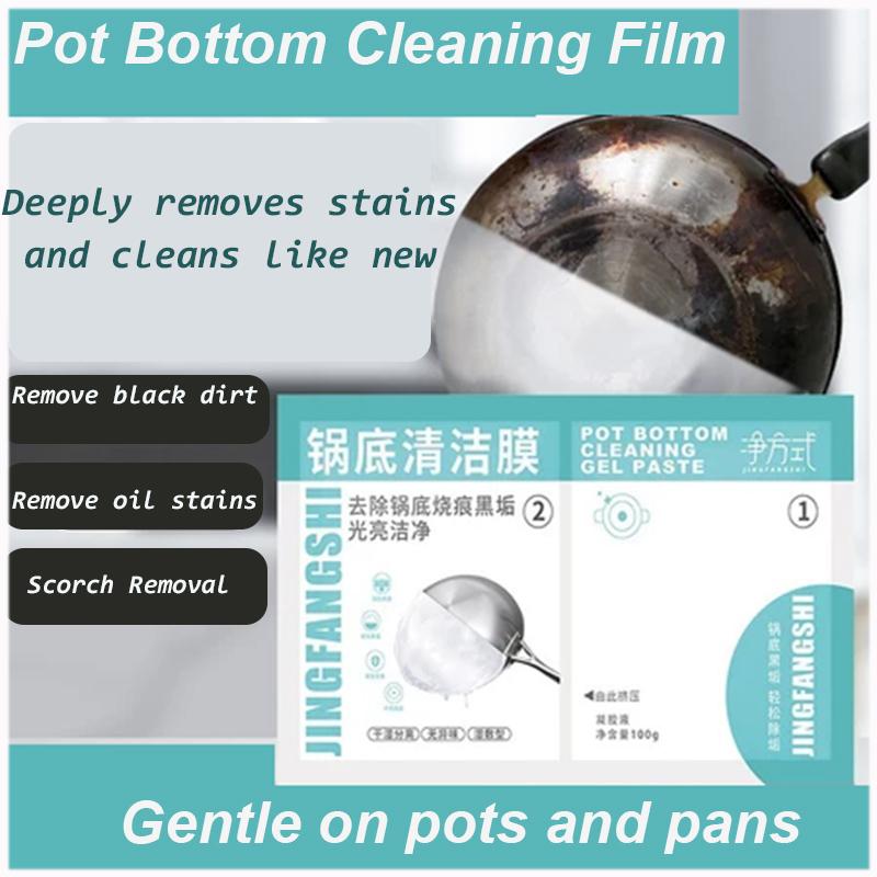 Pot Bottom Cleaning Film - Periuk Berkerak Hitam & Scorch - Lembut pada ...