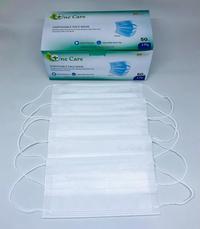 Jual Masker OneCare Indonesia Earloop One Care Lokal kemenkes Mask 3ply ...