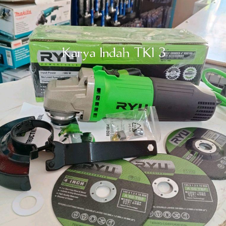 Mesin Gerinda Ryu 4"Inch RSG100-4 Slepan RYU Saklar Atas RSG - Shop | Tokopedia